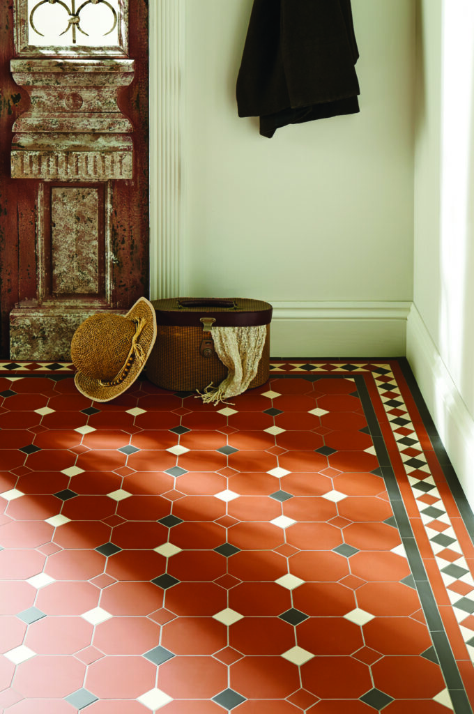 Red Victorian Tiles Surrey | Victorian Tile Emporium