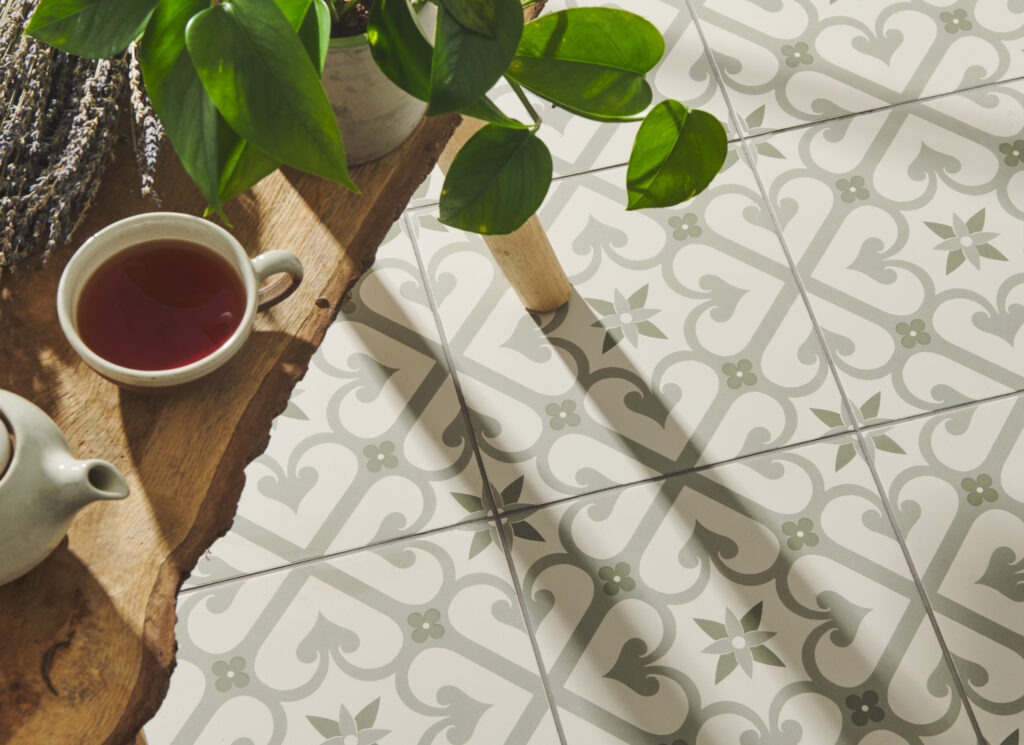 Green Victorian Tiles Surrey | Victorian Tile Emporium